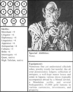 Character-A-Day Day 27: Talislanta – Lizard’s Gaming and Geekery Site